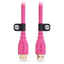 Rode HDMI -kaapeli 3m, pinkki | Rajala Pro Shop