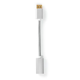 Nedis DisplayPort (uros) - HDMI (naaras) -kaapeli, 20cm | Rajala Pro Shop
