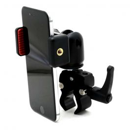 Manfrotto MH492-BH Micro + 386BC-1 Nano Clamp + MCPIXI Pixi Universal ...